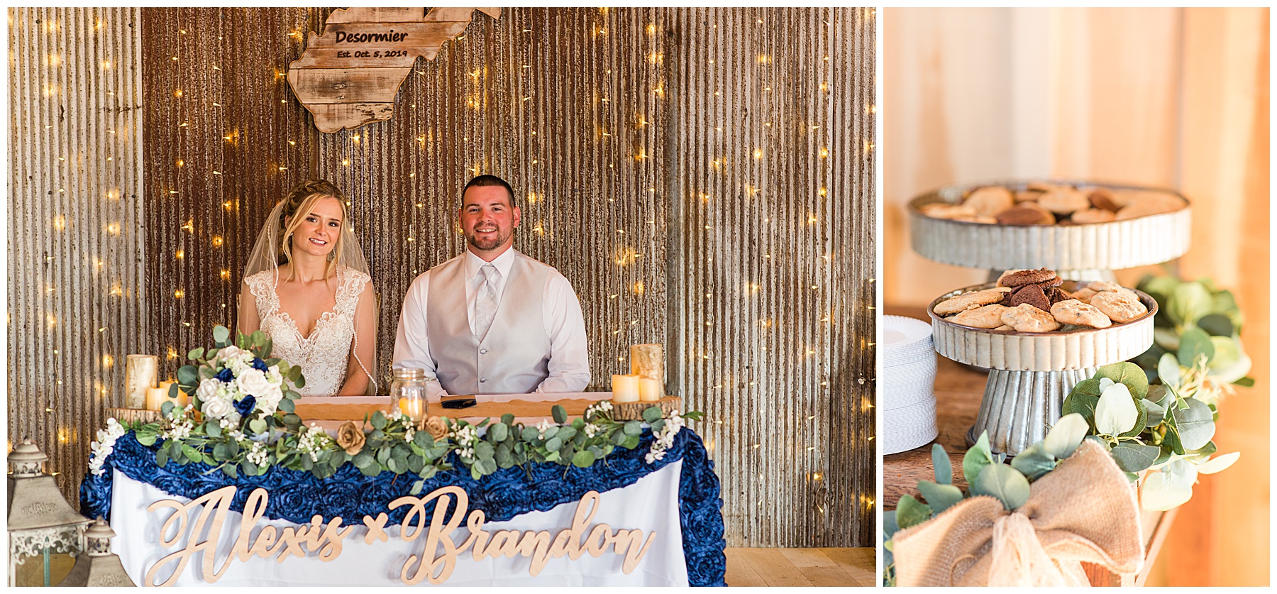Alexis + Brandon | West Virginia Farm Wedding | The Barn on Unity Farm ...